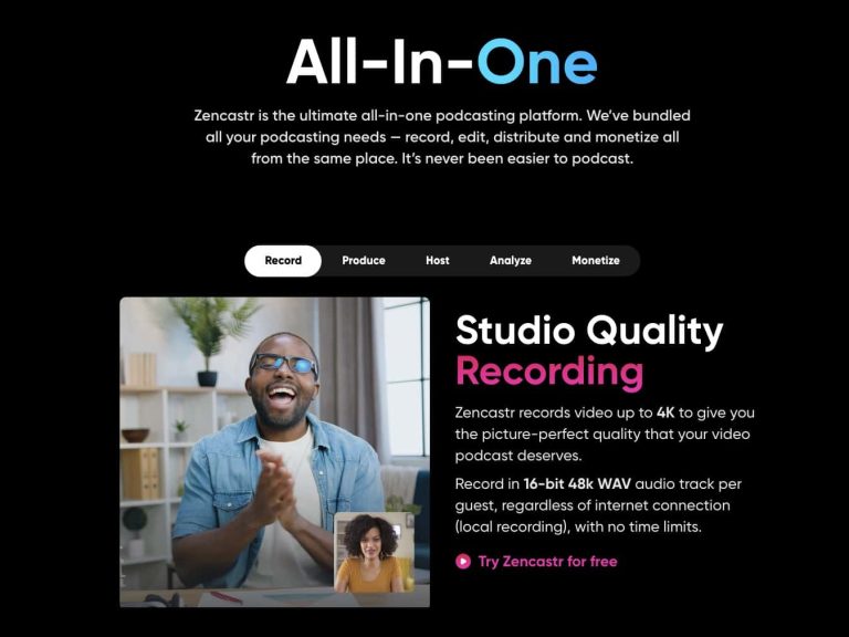 Zencastr Review - All-In-One Podcast Platform Any Good?
