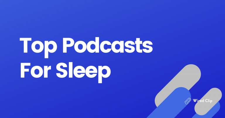 6 Podcasts For Sleep - Fall Asleep - Sleep Better