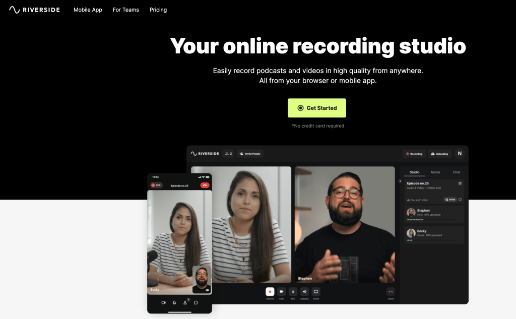 Riverside.fm Vs SquadCast: A Podcast Recording Software Comparison