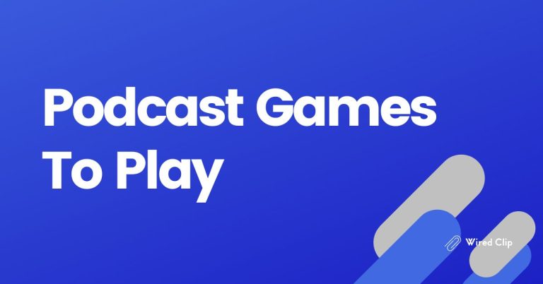 Fun Podcast Games To Play With Your Audience