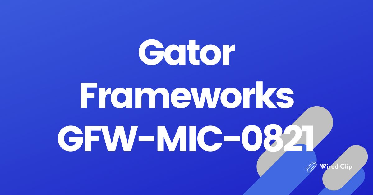 Upgrade Your Microphone Setup With the Gator Frameworks GFW-MIC-0821