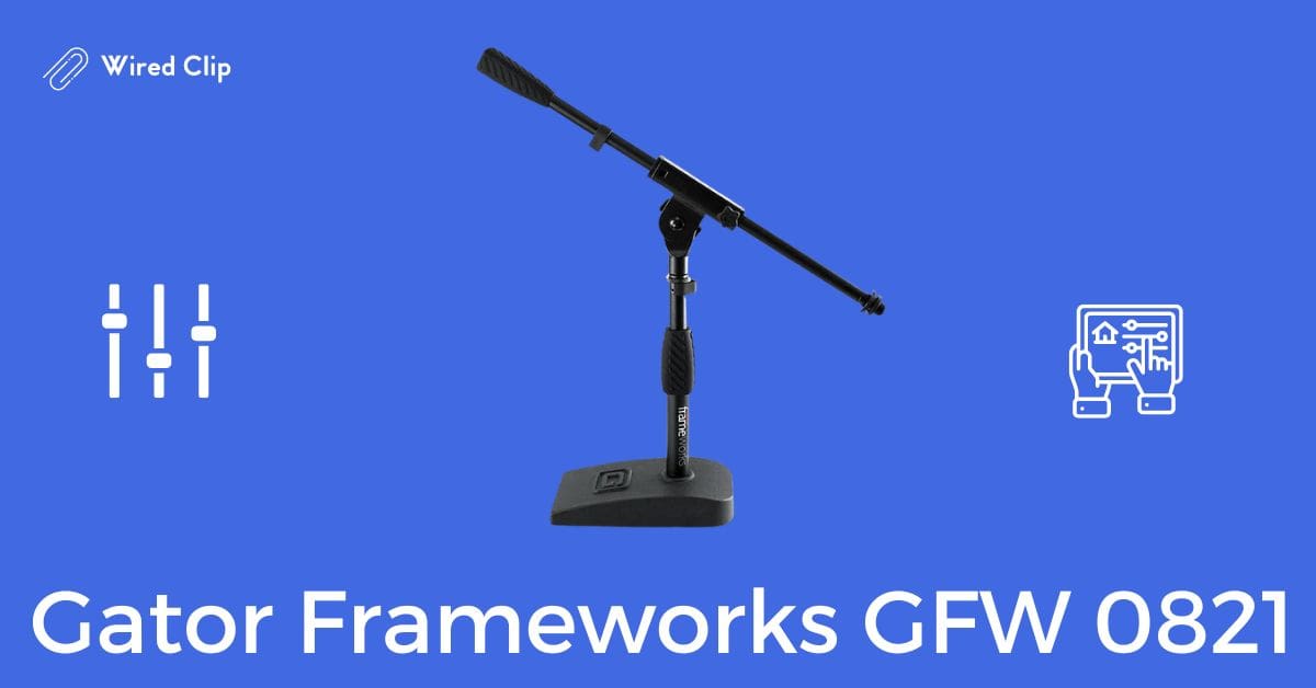 Upgrade Your Microphone Setup With the Gator Frameworks GFW-MIC-0821