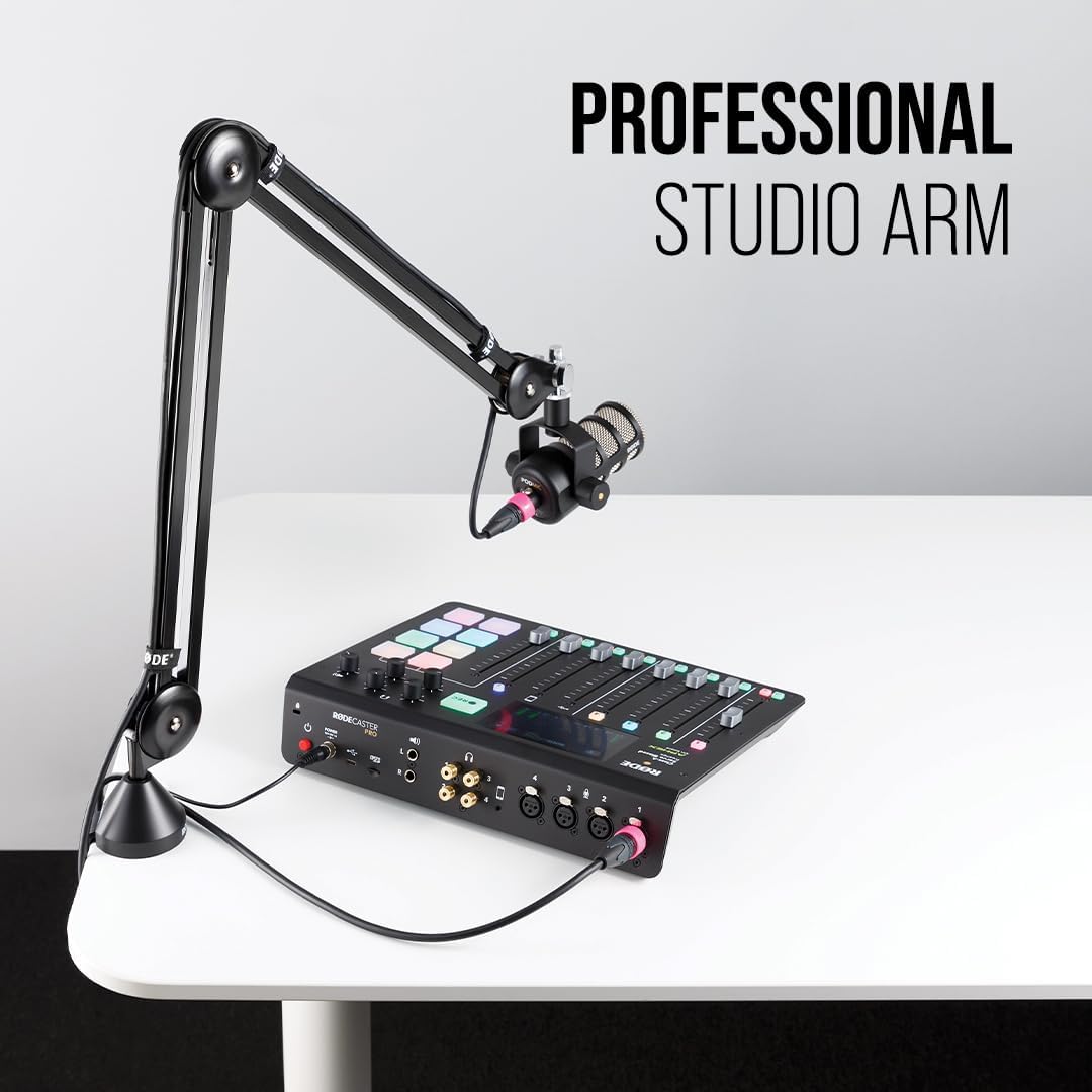 RODE PSA1 Review - Professional Studio Boom Arm Test - Wired Clip