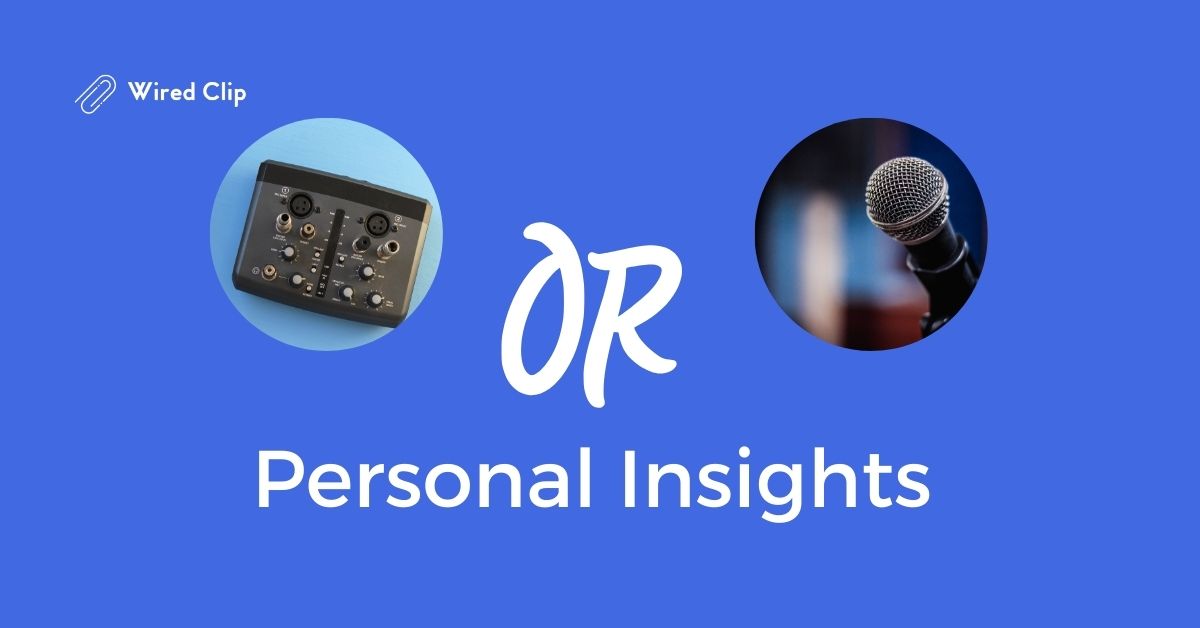 Can You Use A USB Mic With An Audio Interface?