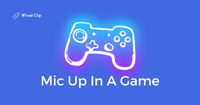 What Does Mic Up Mean?
